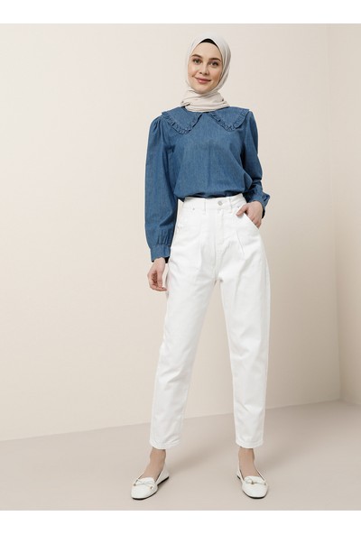 Benin Doğal Kumaşlı Kot Pantolon