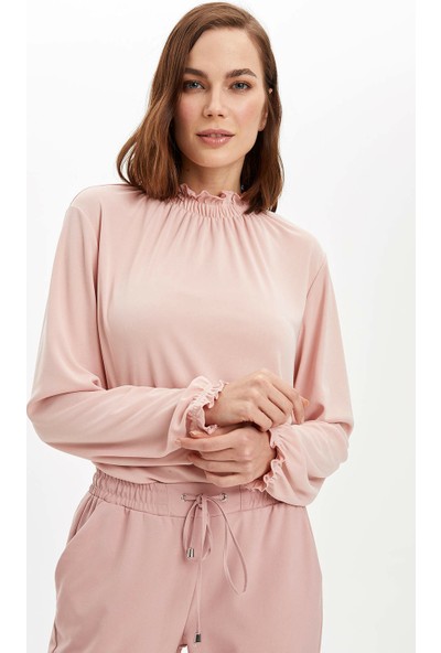 DeFacto Regular Fit Uzun Kollu Tişört N5394AZ20SP