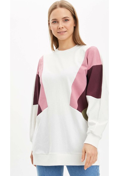 Defacto Renk Bloklu Oversize Fit Tunik K9433AZ20SP