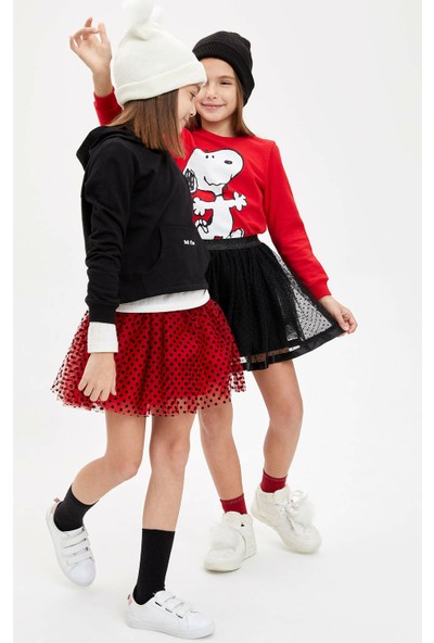 DeFacto Kız Çocuk Puantiyeli Tütü Etek M6838A620SP