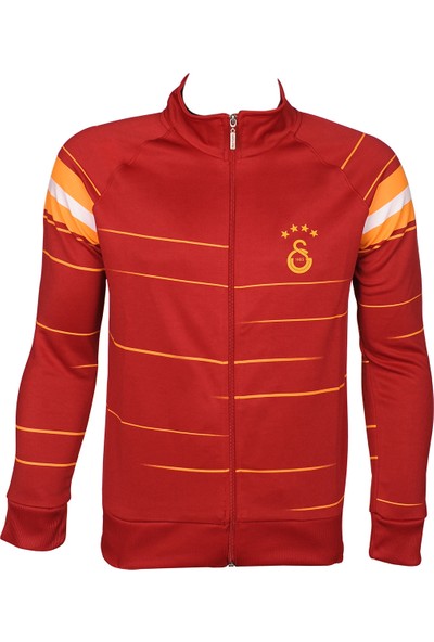 Gs Store E95306 Sweatshirt Slim Cepsiz Erkek Kırmızı Xs