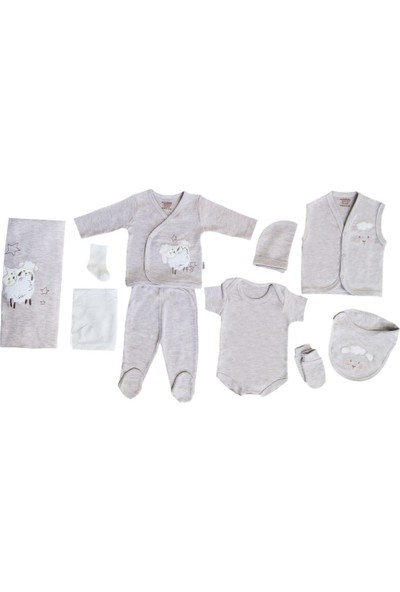 Ciccim Baby Bebek Hastane Çıkış Seti 10'lu 4260 Kahverengi 0 - 3 Ay Ciccim Baby Bebek Hastane Çıkış Seti 10'lu 4260 Kahverengi 0 - 3 Ay