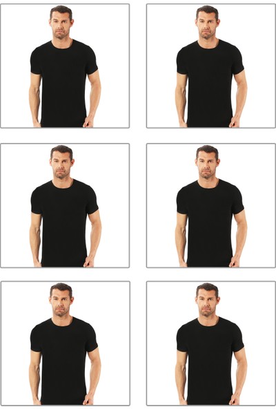 Özkan 6'lı Paket Erkek Kapalı Yaka Yarım Kol Fanila 0265 Özkan 6'lı Paket Erkek Kapalı Yaka Yarım Kol Fanila 0265