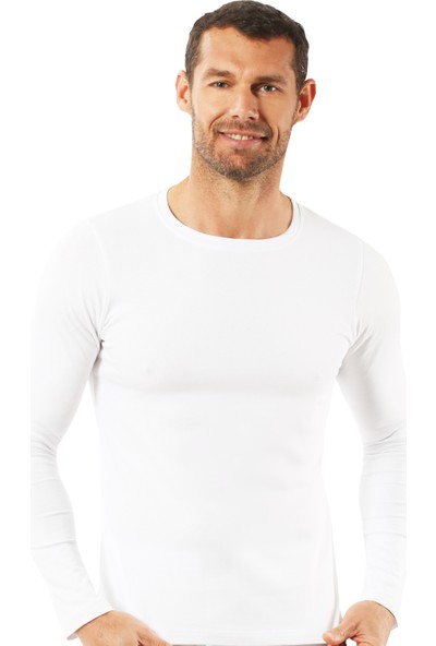 Özkan Erkek Bisiklet Yaka Uzun Kol Fanila 0266