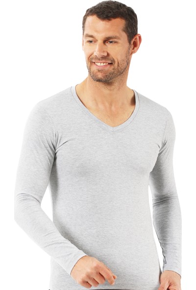 Özkan Erkek V Yaka Uzun Kol Fanila 0274