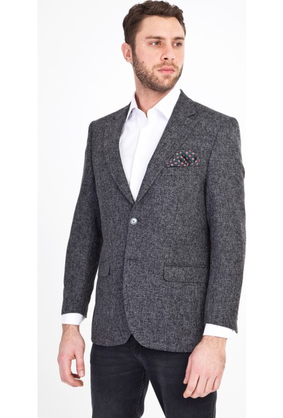 Kiğılı Erkek Klasik Desenli Ceket