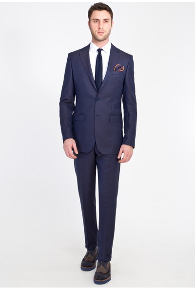 Kiğılı Erkek Yünlü Klasik Takım Elbise