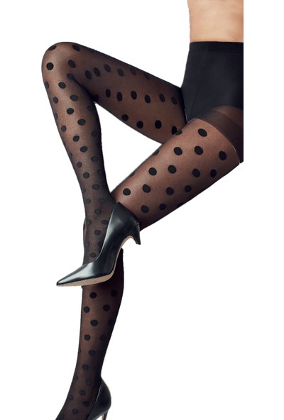 Penti Kadın Big Dots Külotlu Çorap