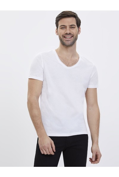Loft 2020707 Erkek T-Shirt Short Sleeve
