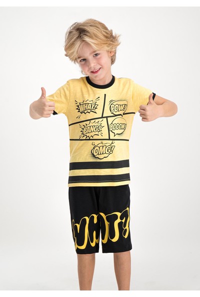 RolyPoly Pow What Mimoza Erkek Çocuk Bermuda Takım