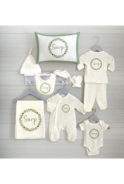 Homamia Kişiye Özel 12'li Organik Hastane Çıkışı Çiçek Çelenk