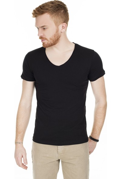 Buratti V Yaka T Shirt Erkek T SHİRT 54154