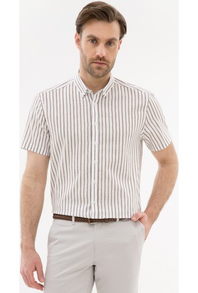 Pierre Cardin Erkek Dokuma Gömlek 50221428-VR024 Pierre Cardin Erkek Dokuma Gömlek 50221428-VR024