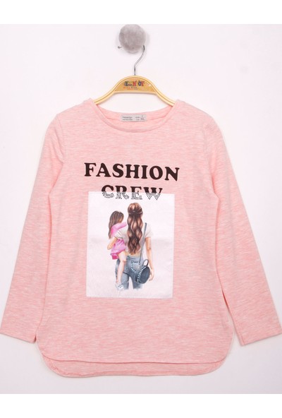 Toontoy Kız Çocuk Fashion Baskılı T-Shirt
