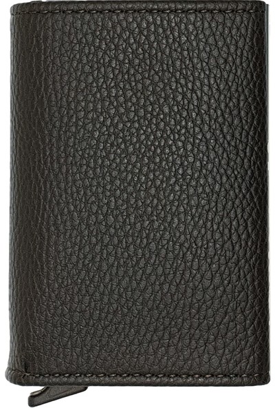 Erkek Siyah Para Gözlü Otomatik Mekanizmalı Deri Kartlık Cüzdan Erkek Siyah Para Gözlü Otomatik Mekanizmalı Deri Kartlık Cüzdan