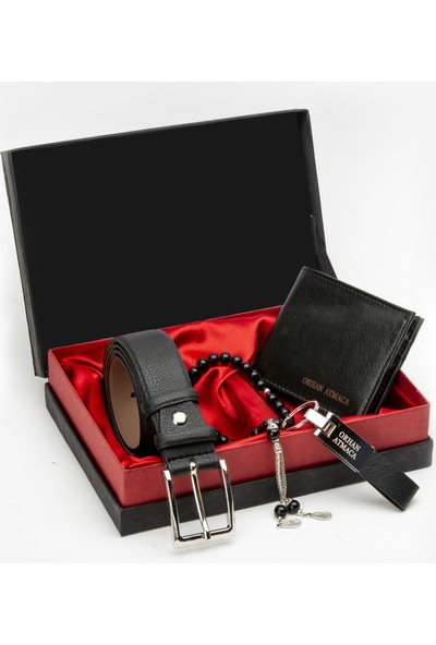Fotomcity Kişiye Özel Cüzdan Tesbih Anahtarlık Ve Kemer Set