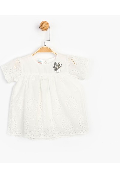 Disney Bebek Pul Detaylı Elbise 15491 Disney Bebek Pul Detaylı Elbise 15491
