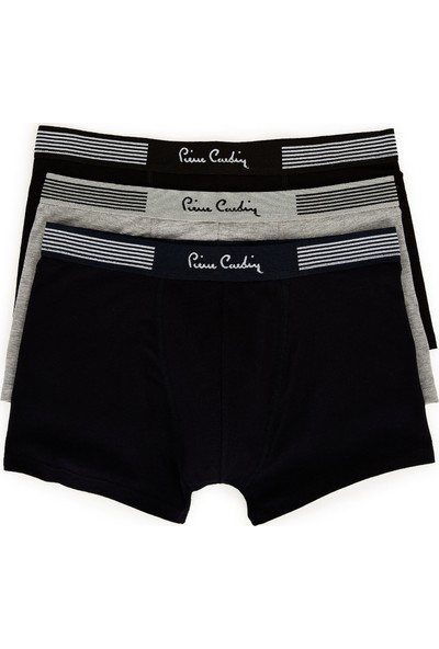 Pierre Cardin Erkek Renkli 3'lü Boxer 50230035-999