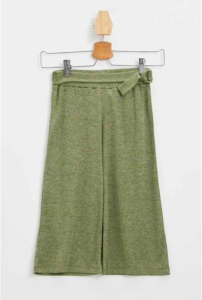 DeFacto Kız Çocuk Beli Kuşaklı Wide Leg Pantolon N2685A620SP