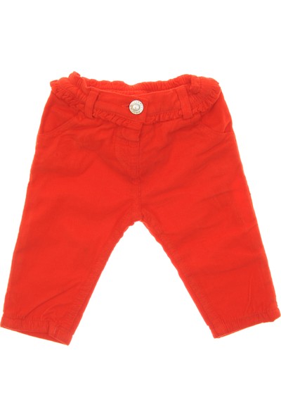 Panço Kız Bebek Kadife Pantolon 18221071100