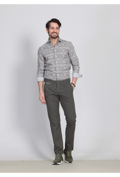 Ramsey Erkek Desenli Dokuma Pantolon Ramsey Erkek Desenli Dokuma Pantolon