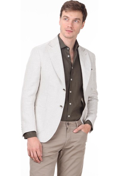 Ramsey Erkek Düz Dokuma Ceket Ramsey Erkek Düz Dokuma Ceket