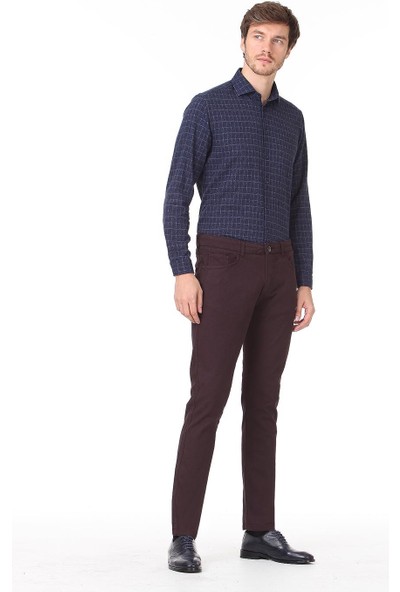 Ramsey Erkek Düz Dokuma Pantolon Ramsey Erkek Düz Dokuma Pantolon