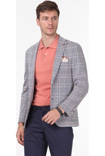 Ramsey Erkek Kareli Dokuma Ceket Ramsey Erkek Kareli Dokuma Ceket