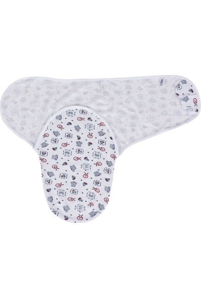 Sevi Bebe İnterlok Bebe Kundak - Mavi