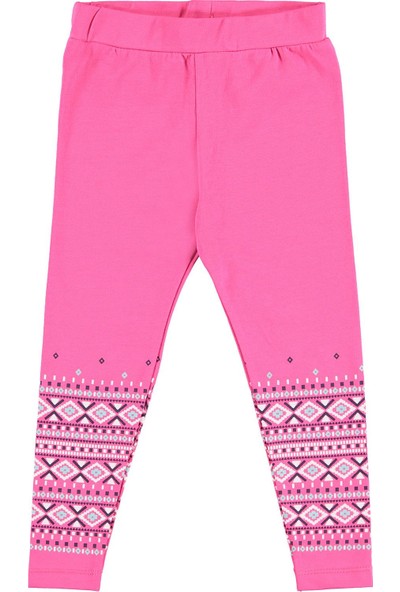 Cvl Kız Çocuk Tayt 2-5 Yaş Fuşya