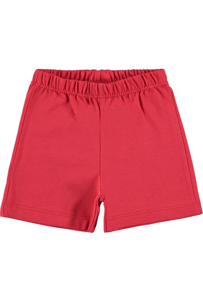 Kujju Bebek Şort 3-18 Ay Kırmızı