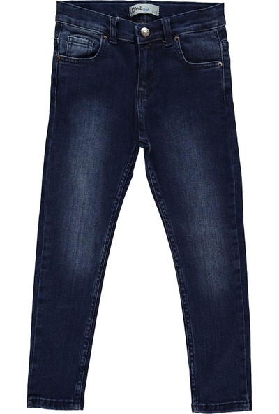 Civil Boys Erkek Çocuk Kot Pantolon 6-9 Yaş Mavi