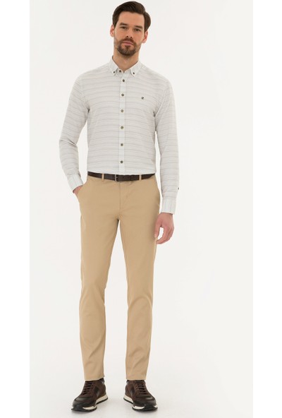 Pierre Cardin Erkek Dokuma Spor Pantolon 50219693-VR015 Pierre Cardin Erkek Dokuma Spor Pantolon 50219693-VR015