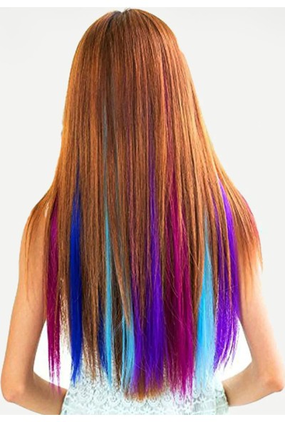 New Obsessions Rengarenk 8'li Çıt Çıt Saç