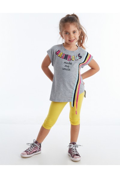 Mushi Rainbows Kız Çocuk Tunik Takım Mushi Rainbows Kız Çocuk Tunik Takım