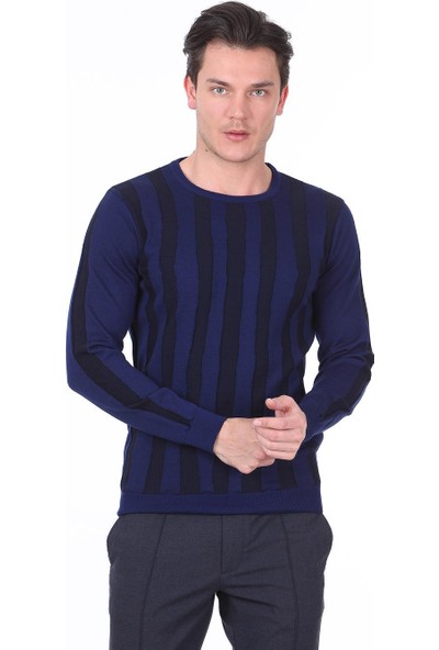 Kip Erkek Desenli Örme Triko