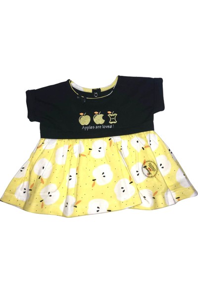 Hippıl Elmalı Desen Elbise