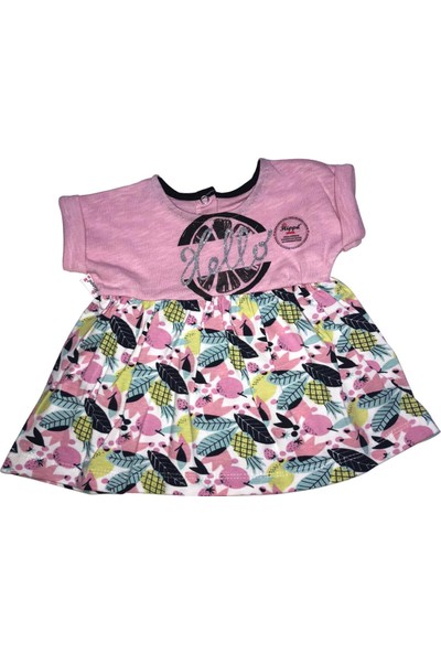 Hippıl Botanik Desen Elbise