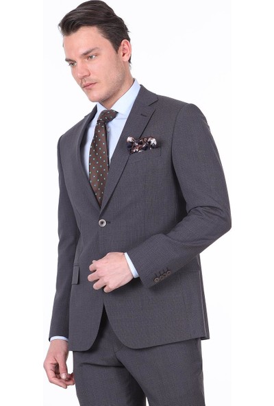 Kip Erkek Desenli Dokuma Takım Elbise