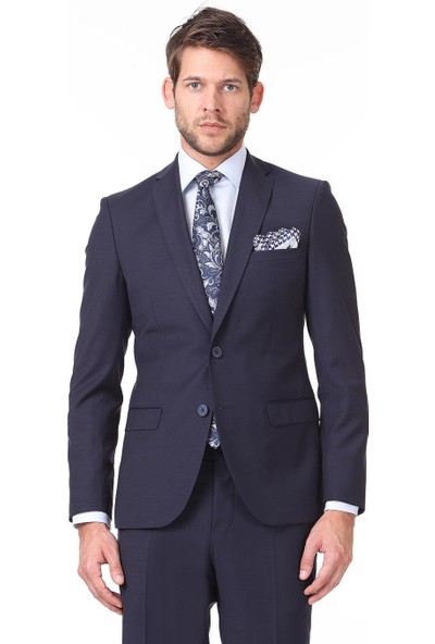 Kip Erkek Düz Dokuma Takım Elbise