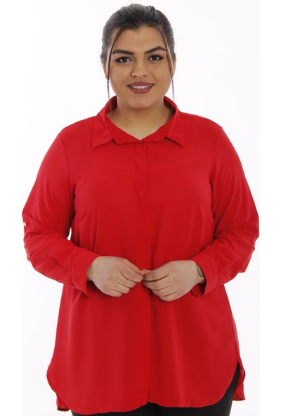 Hanezza Kapalı Patlı Gömlek