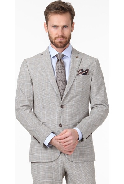 Ramsey Kareli Dokuma Takım Elbise