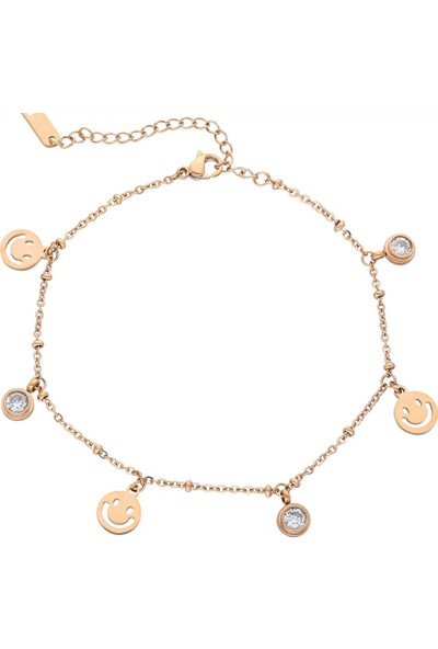 Getss Gülen Yüz Model Kadın Çelik Bileklik B276 Getss Gülen Yüz Model Kadın Çelik Bileklik B276