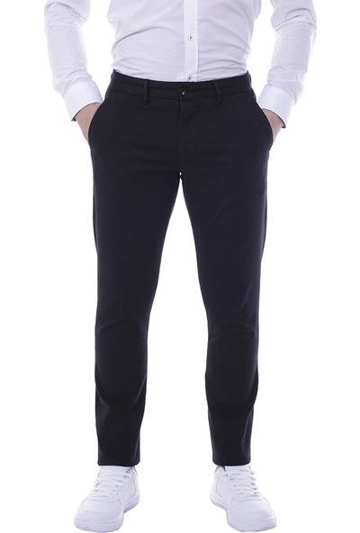 Diandor Dar Kesim Yandan Cepli Erkek Pantolon 3001 Siyah/Black 1923001 Diandor Dar Kesim Yandan Cepli Erkek Pantolon 3001 Siyah/Black 1923001