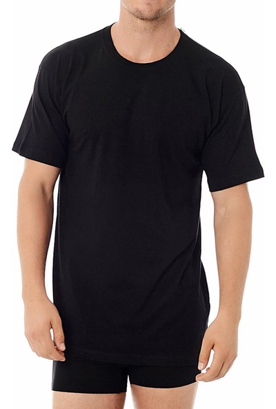 Kom Kısa Kol Sıfır Yaka Koton Modal Erkek Eduardo 2'li T-Shirt Kom Kısa Kol Sıfır Yaka Koton Modal Erkek Eduardo 2'li T-Shirt