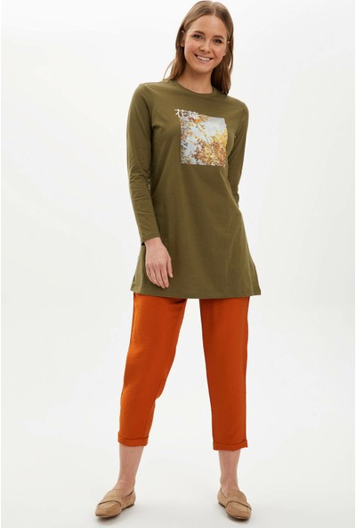 Defacto Carrot Fit Esnek Belli Dokuma Pantolon L3226AZ20SP Defacto Carrot Fit Esnek Belli Dokuma Pantolon L3226AZ20SP