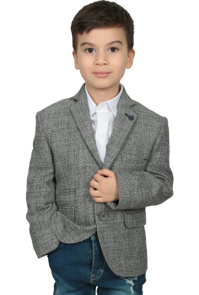 Gala Gri Çocuk Ceket