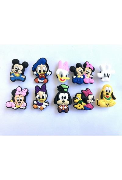 Gnl Crocs Terlik Süsleri Jibbitz 10 'lu Set