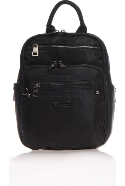 Barcelona BRC2111-0001 Siyah Kadın Sırt Çantası