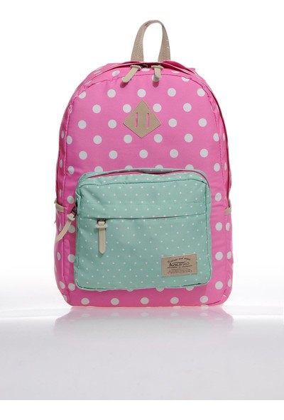 Kaukko K1110 Gül Kurusu Kadın Sırt Çantası